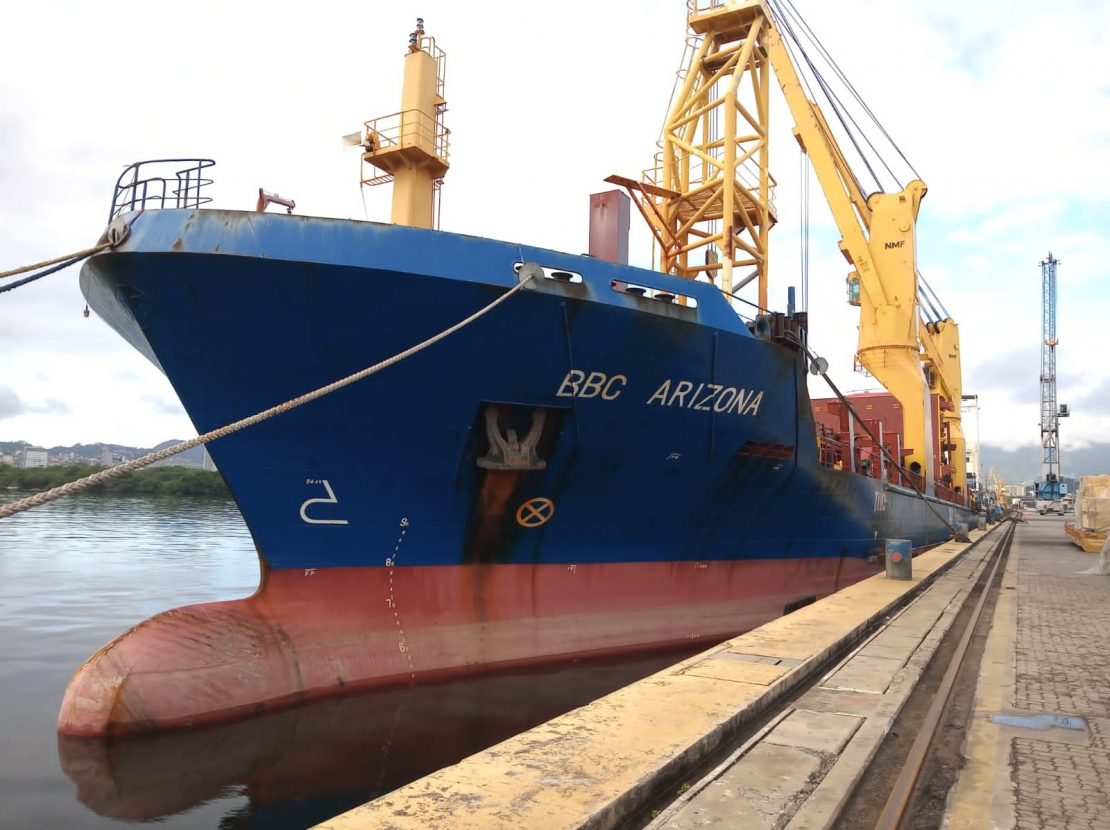 Operação de embarque de dois trafos - Terminal Multirio (Rio de Janeiro ...